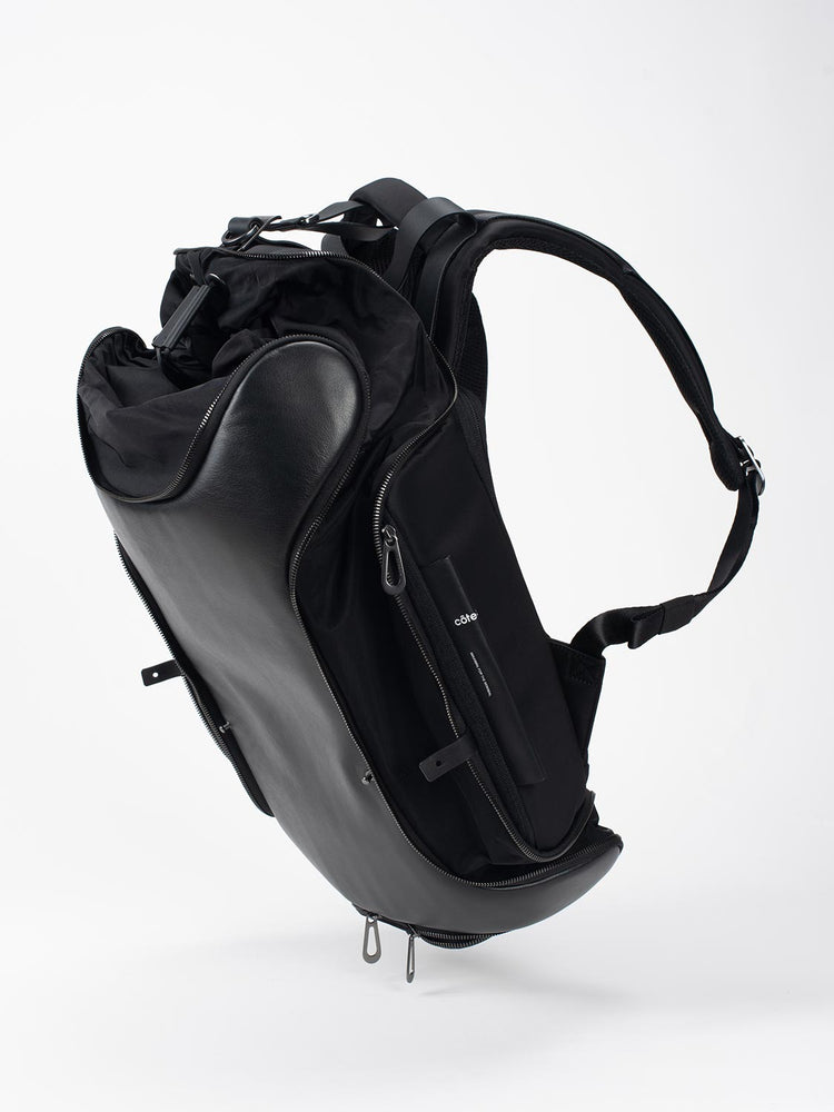 côte&ciel | Avon Backpack Leather Black côte&ciel US